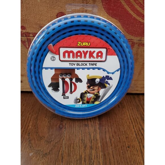 Zuru | Toys | New Mayka Toy Block Tape Lego Compatible 2stud Blue 2m65 ...
